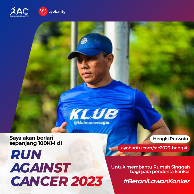 Run Against Cancer 2023 - Hengki Purwoto