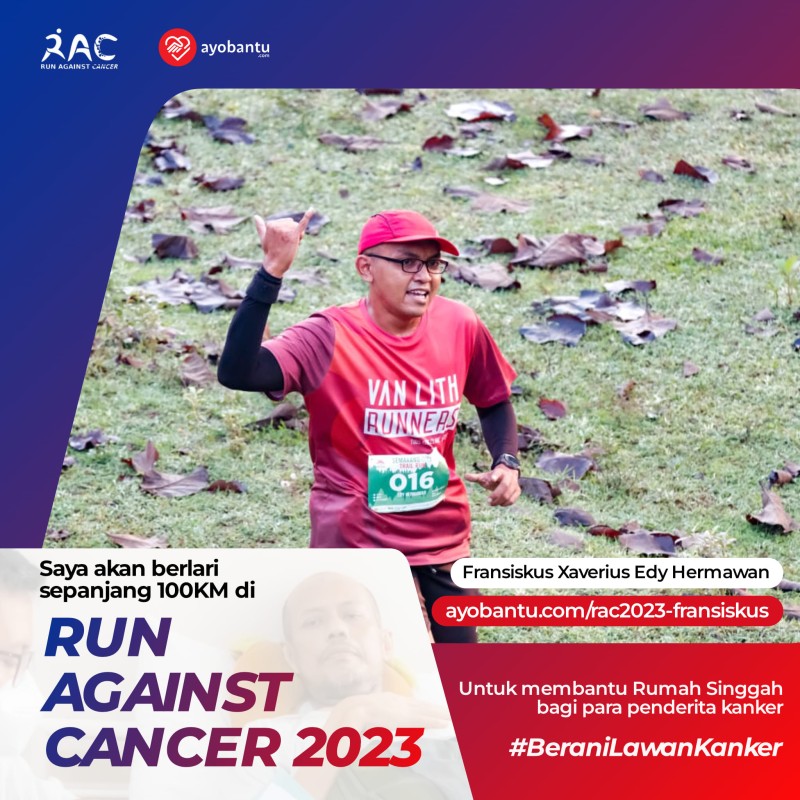 Run Against Cancer 2023 - Fransiskus Xaverius Edy Hermawan