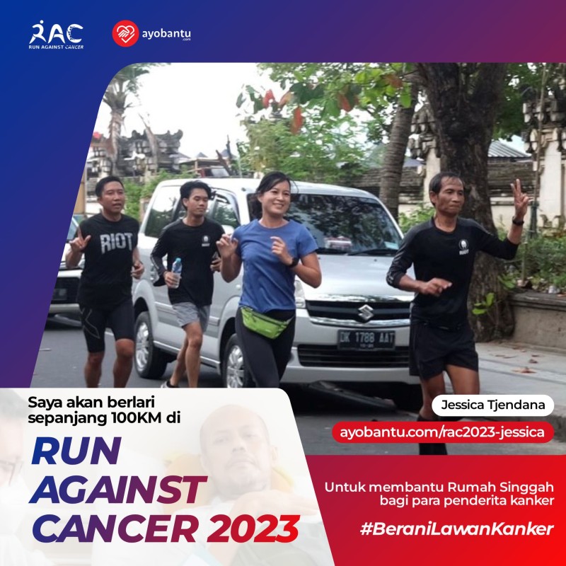 Run Against Cancer 2023 - Jessica Tjendana