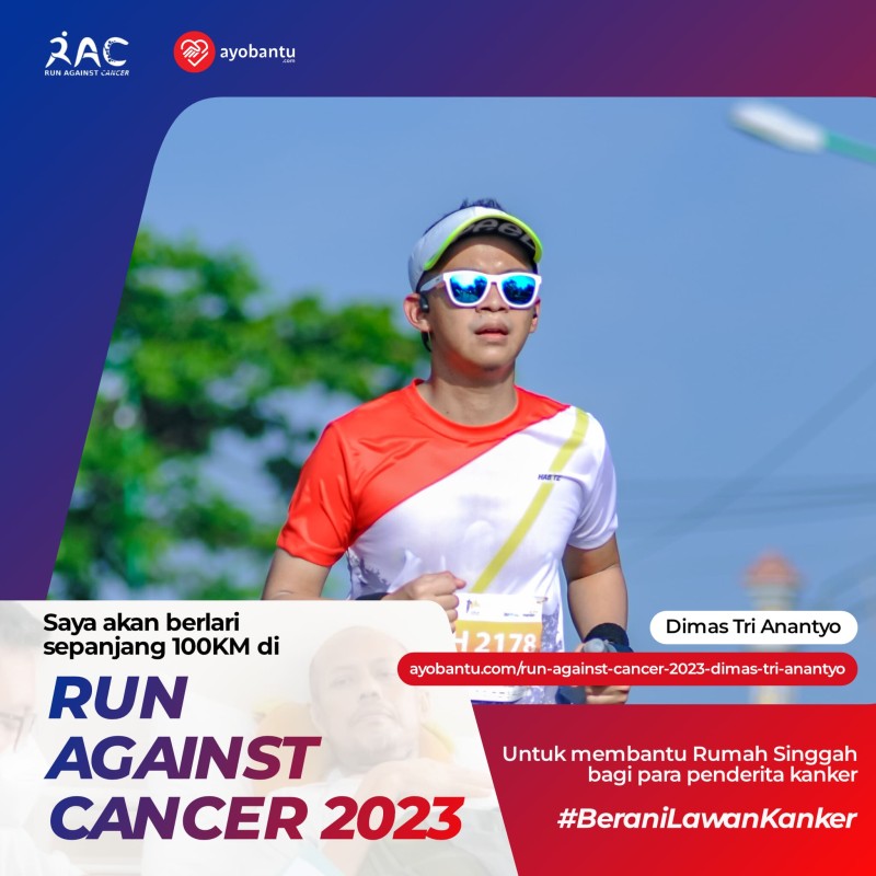 Run Against Cancer 2023 - Dimas Tri Anantyo