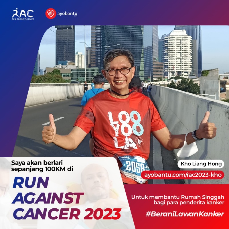 Run Against Cancer 2023 - Kho Liang Hong