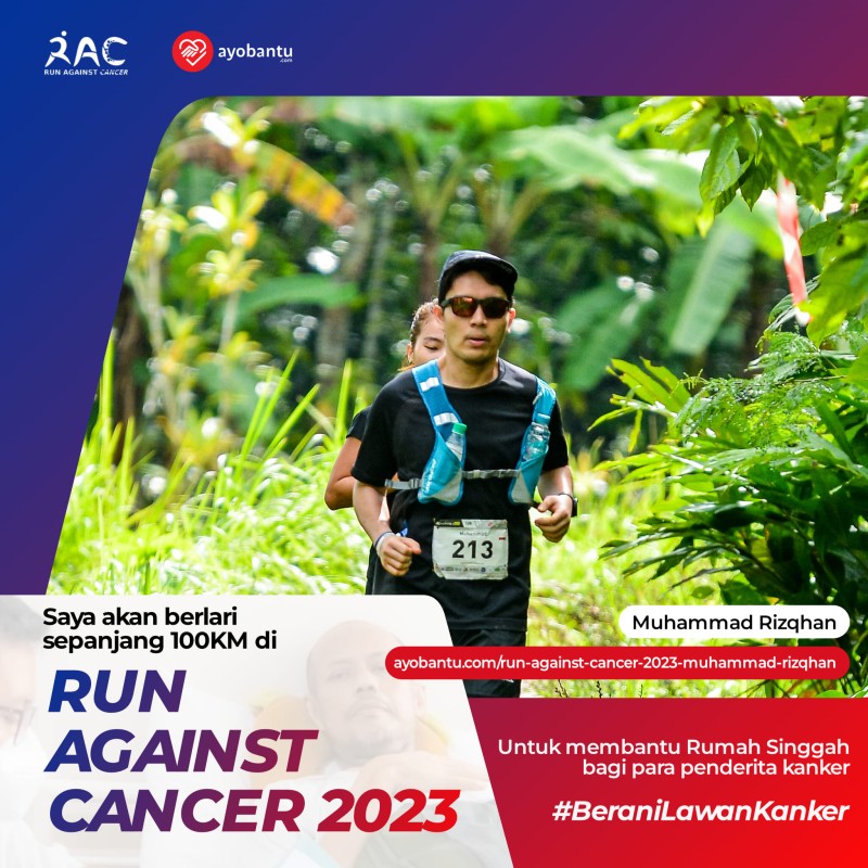 Run Against Cancer 2023 - Muhammad Rizqhan