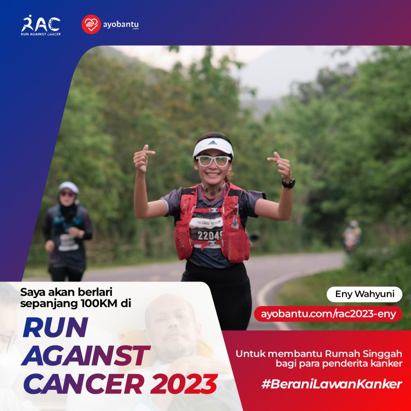 Run Against Cancer 2023 - Eny Wahyuni