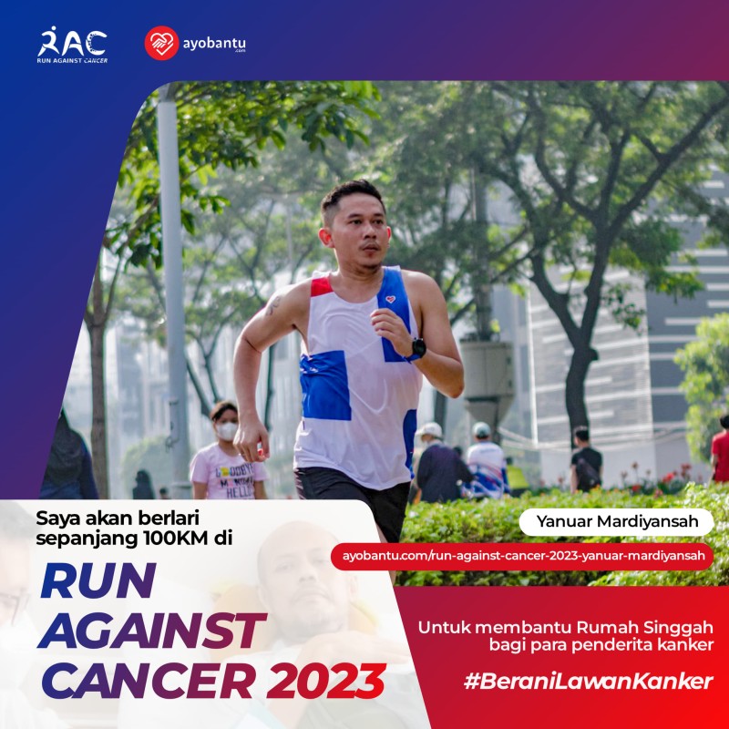Run Against Cancer 2023 - Yanuar Mardiyansah