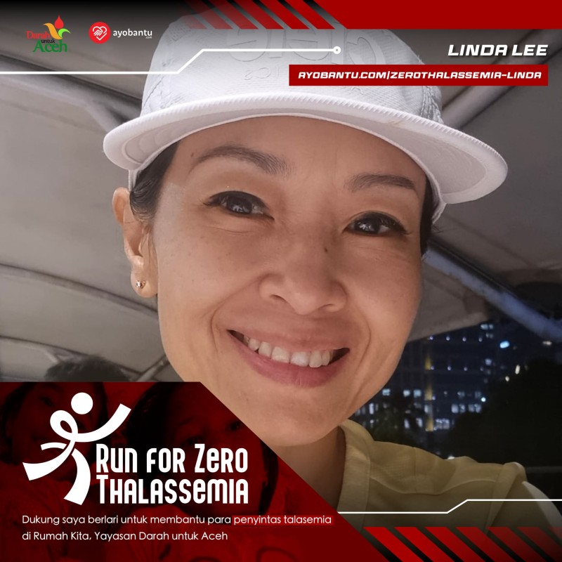 Run For Zero Thalassemia - Linda Lee
