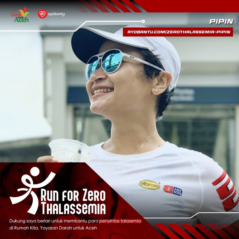 Run For Zero Thalassemia - Maria Josephine
