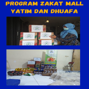 Program zakat :untuk kebahagiaan Yatim dan Dhuafa