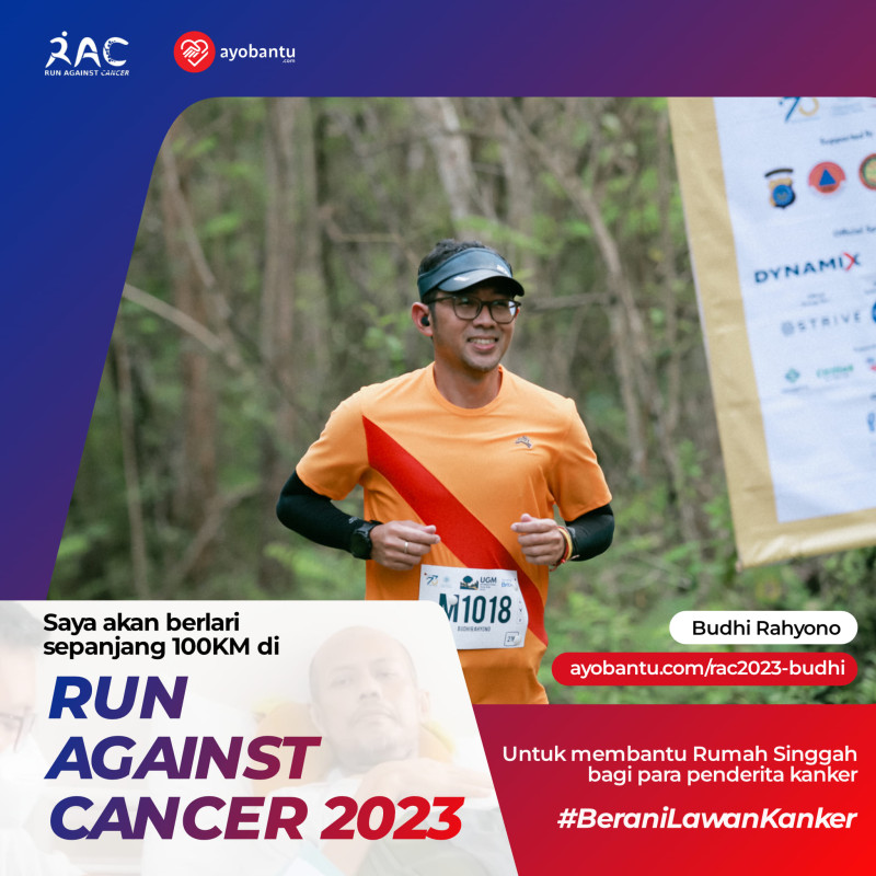 Run Against Cancer 2023 - Budhi Rahyono