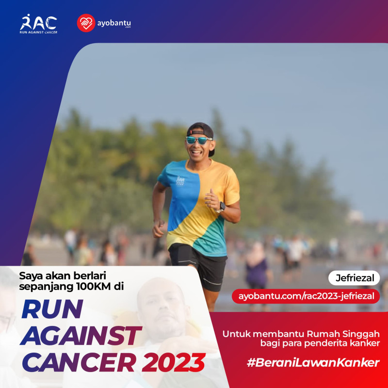 Run Against Cancer 2023 - Jefriezal