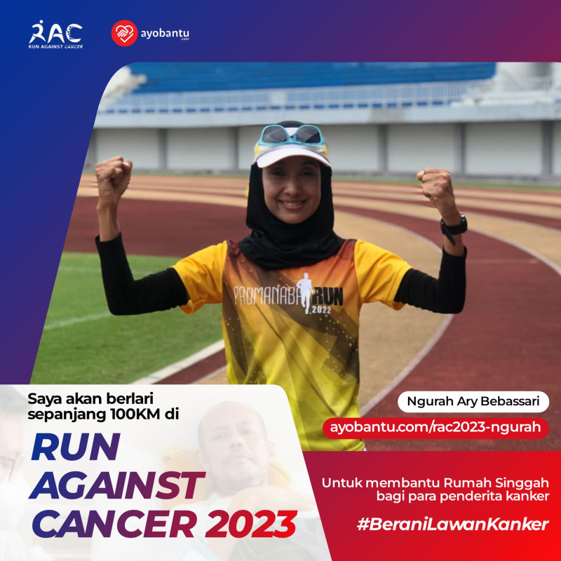 Run Against Cancer 2023 - Ngurah Ary Bebassari