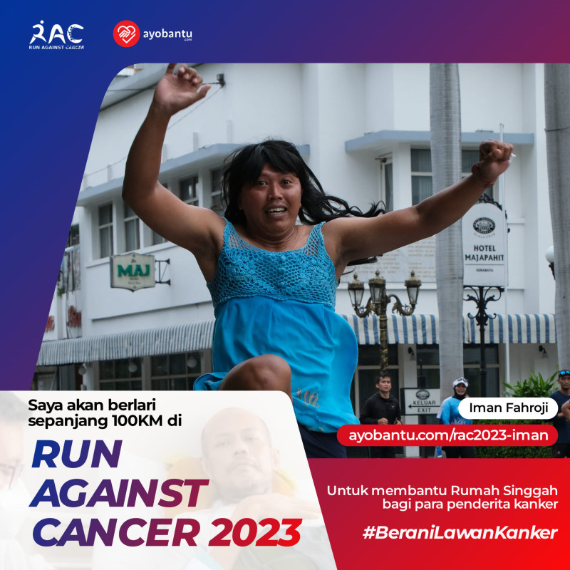 Run Against Cancer 2023 - Iman Fahroji