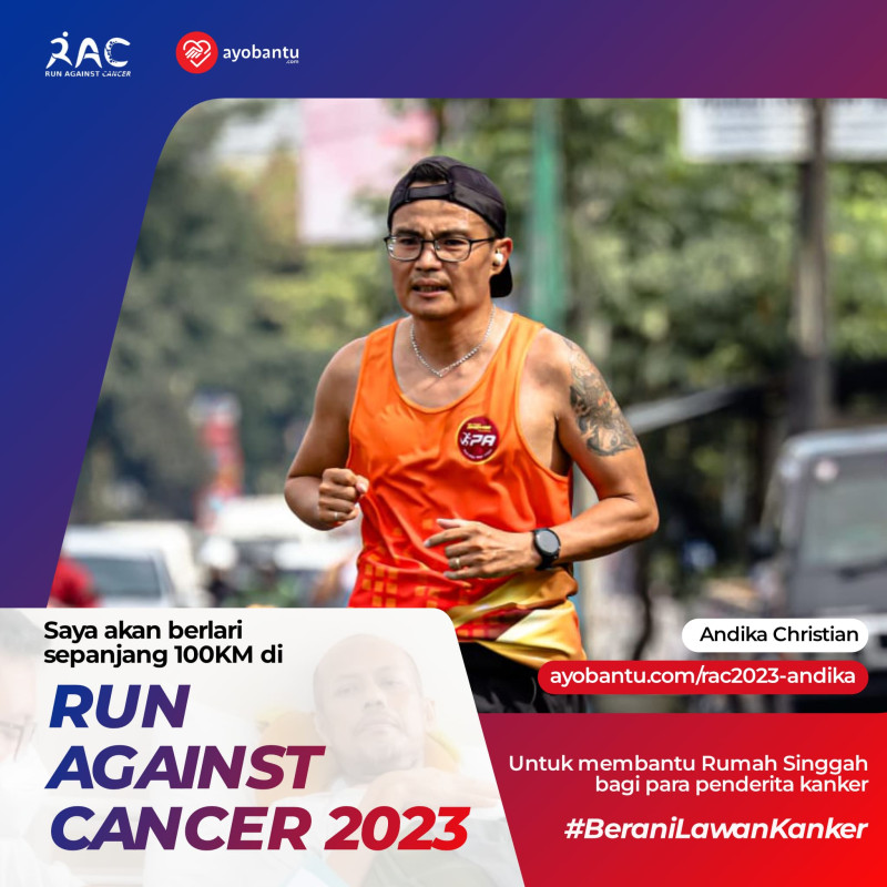 Run Against Cancer 2023 - Andika Christian