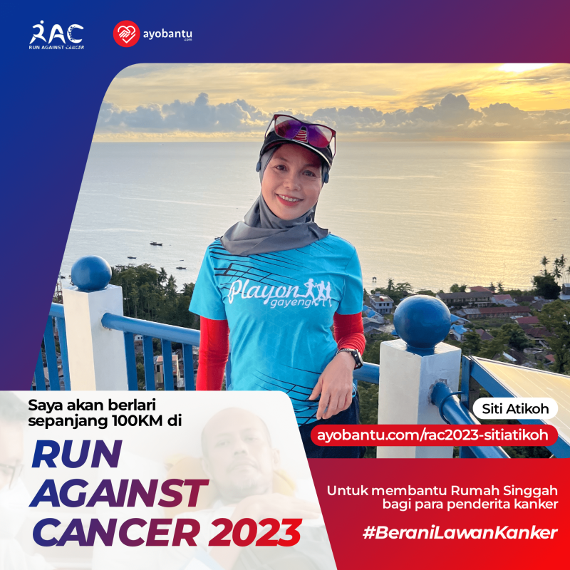 Run Against Cancer 2023 - Siti Atikoh