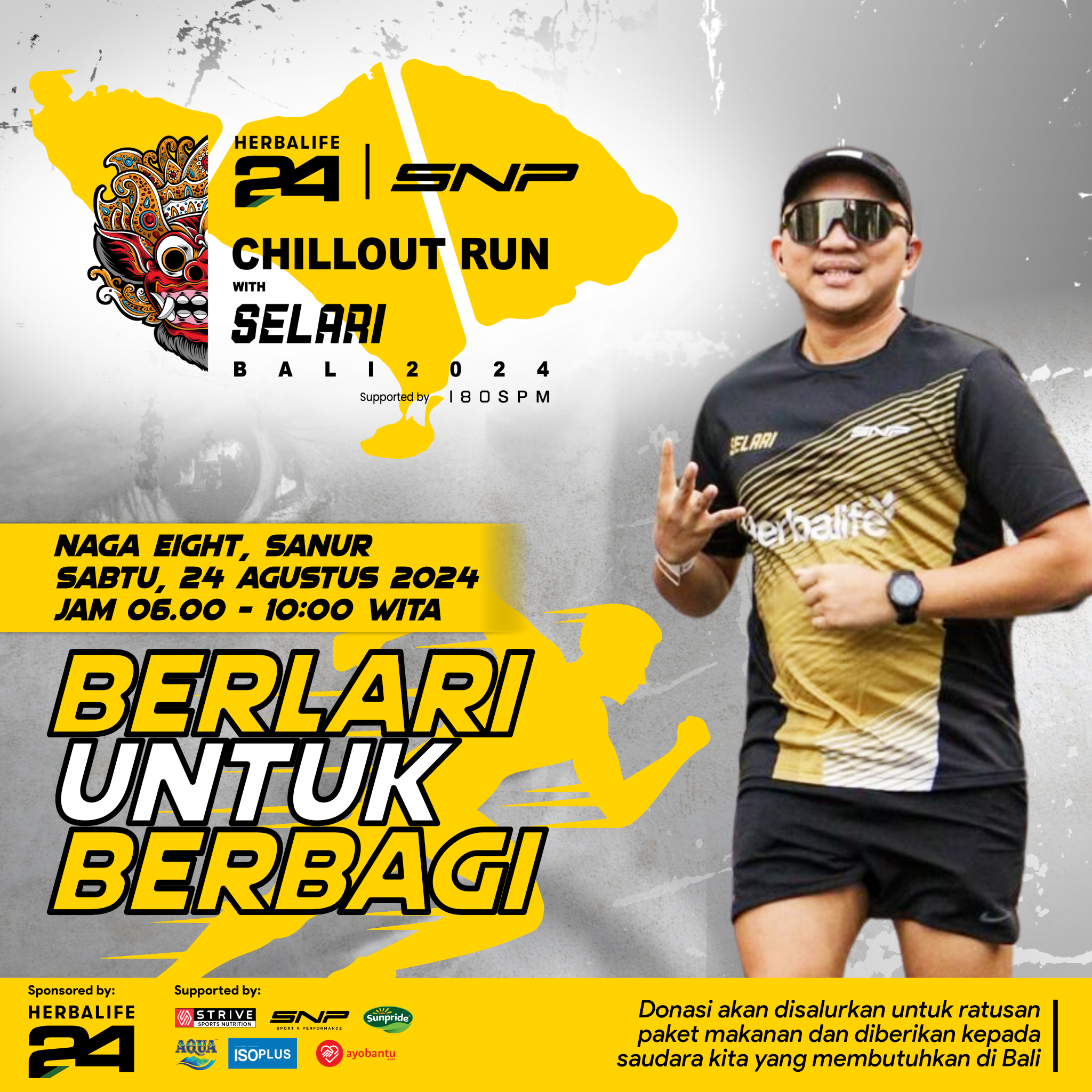 Selari Chill Out Run Bali 2024 - Event Ayobantu.com